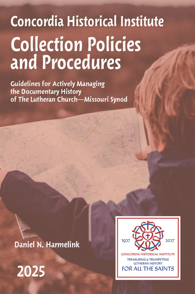 Handbooks - Concordia Historical Institute